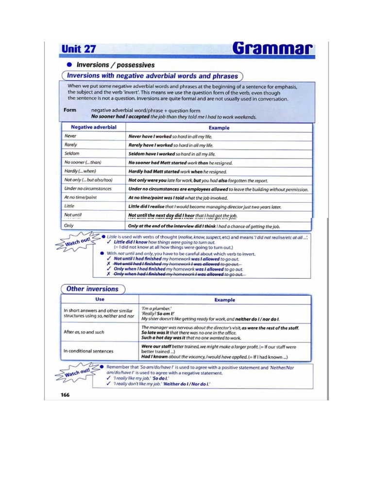Inversion Dest B2 | PDF