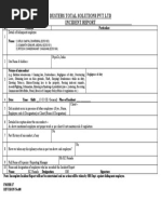 Uniform Receipt Acknowledgement Form | PDF