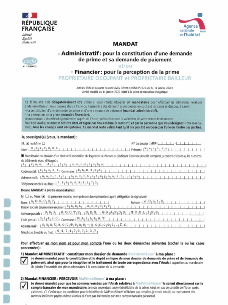 Mandat | PDF