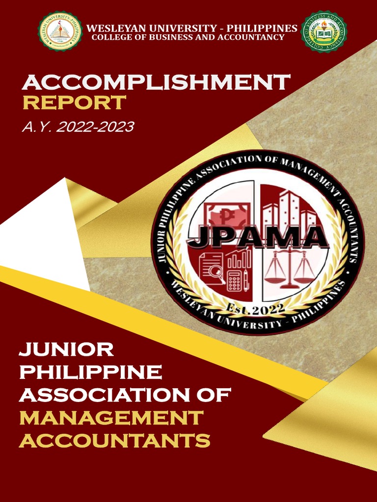 JPAMA Accomplishment Report 1st Semester | PDF | Integrity