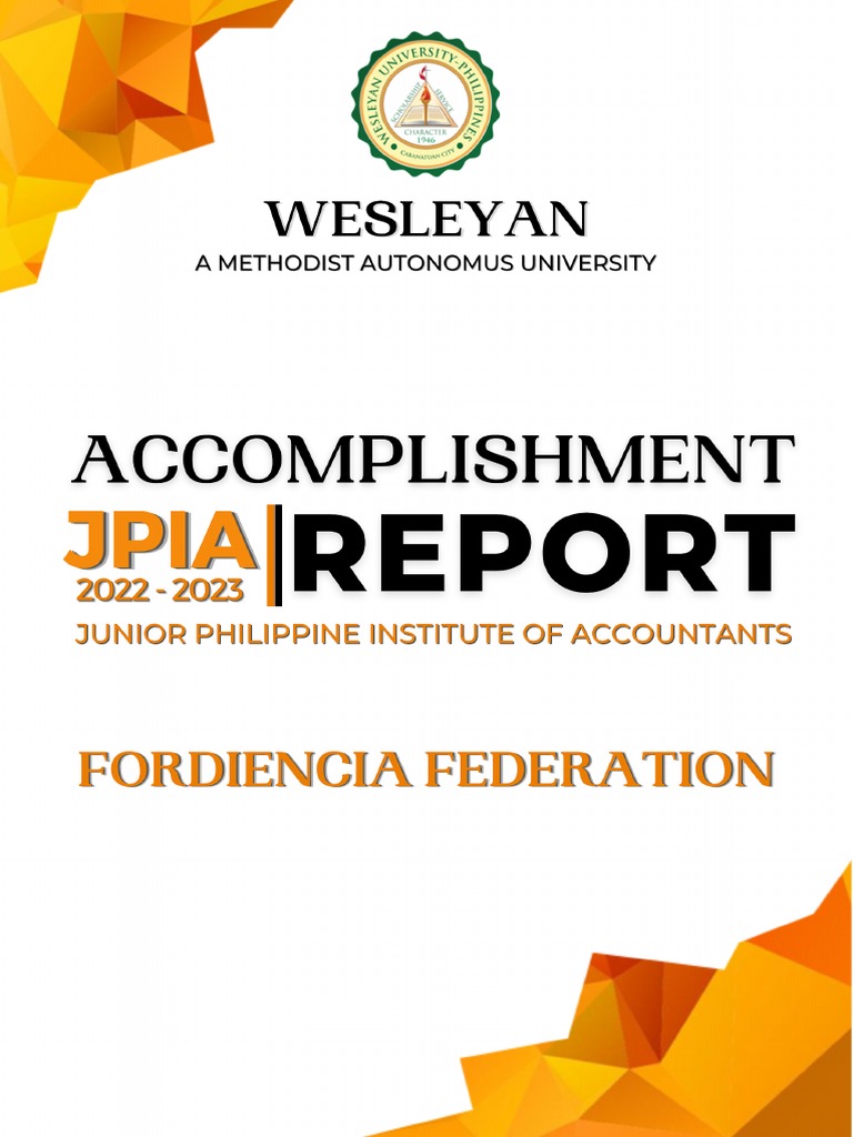 JPIA Accomplishment Report | PDF | European Union | Business