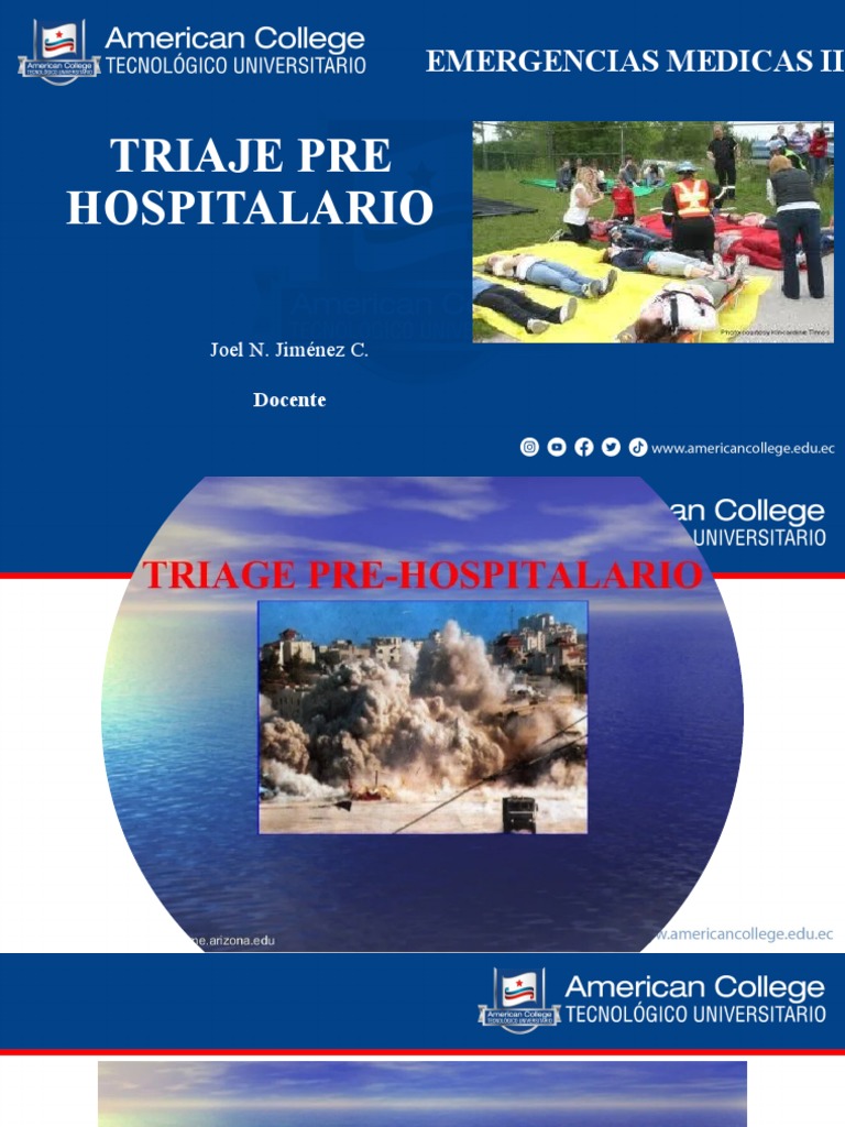 Triage Pre Hospitalario | PDF