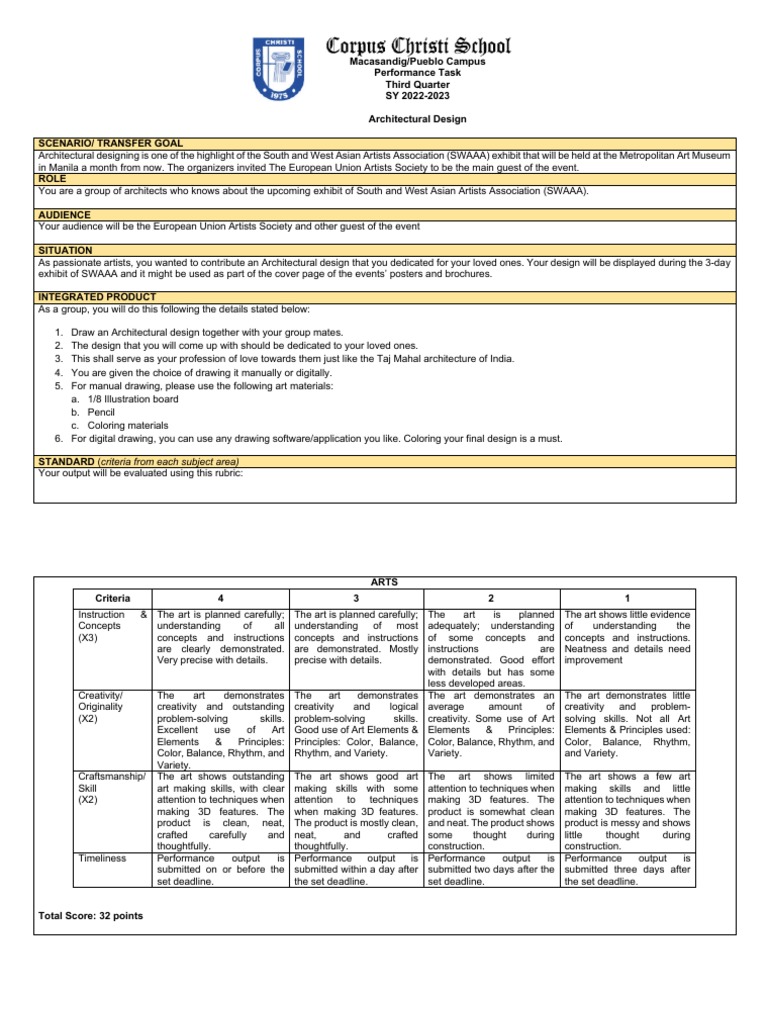 7gmpuia9h - 22-23 3Q Architectural PT | PDF | Creativity | Cognition