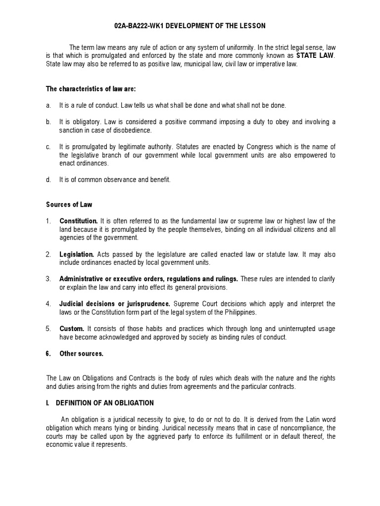 Sources and Requisites of Legal Obligations | PDF | Negligence | Damages