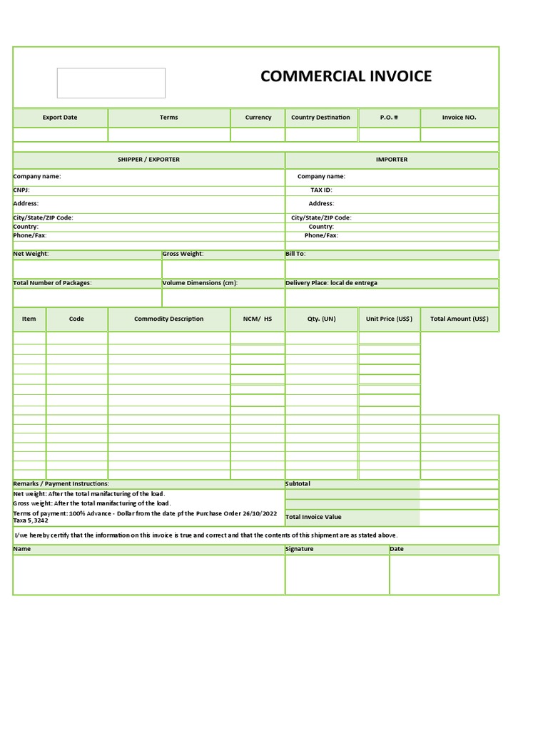 Invoice | Download Free PDF | Money | Economies