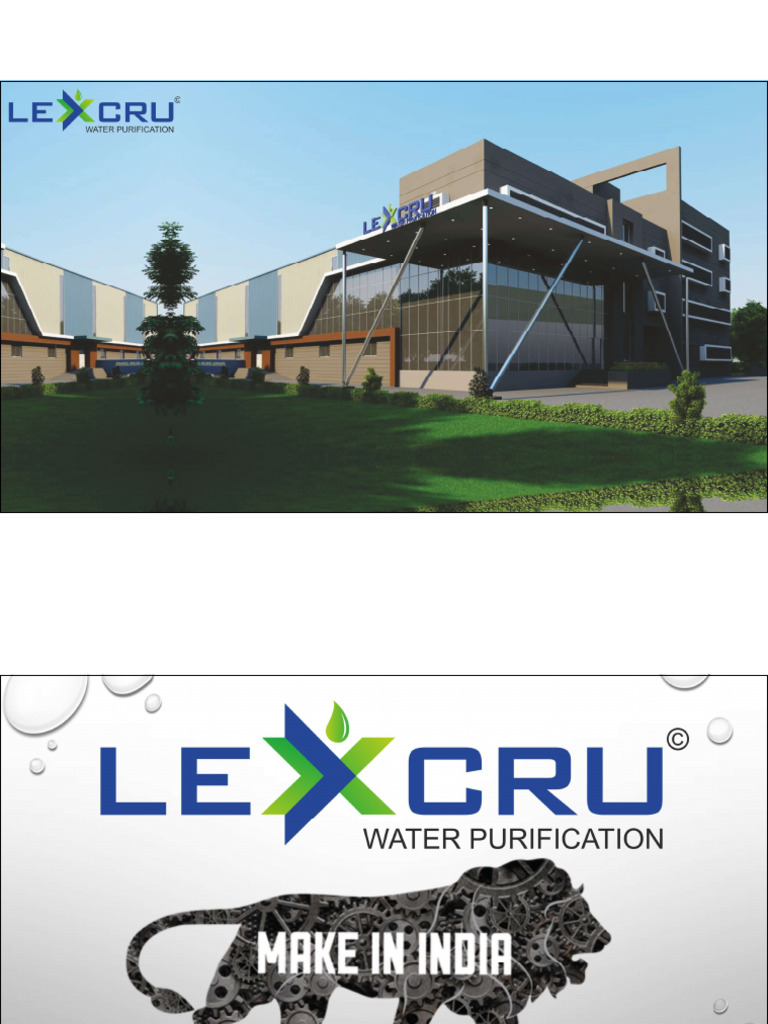 LEXCRU Company Profile / Presentation | PDF | Water | Membrane