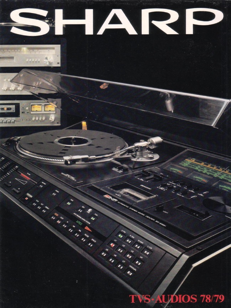 Hfe Sharp TV Audio 1978-79 de | PDF