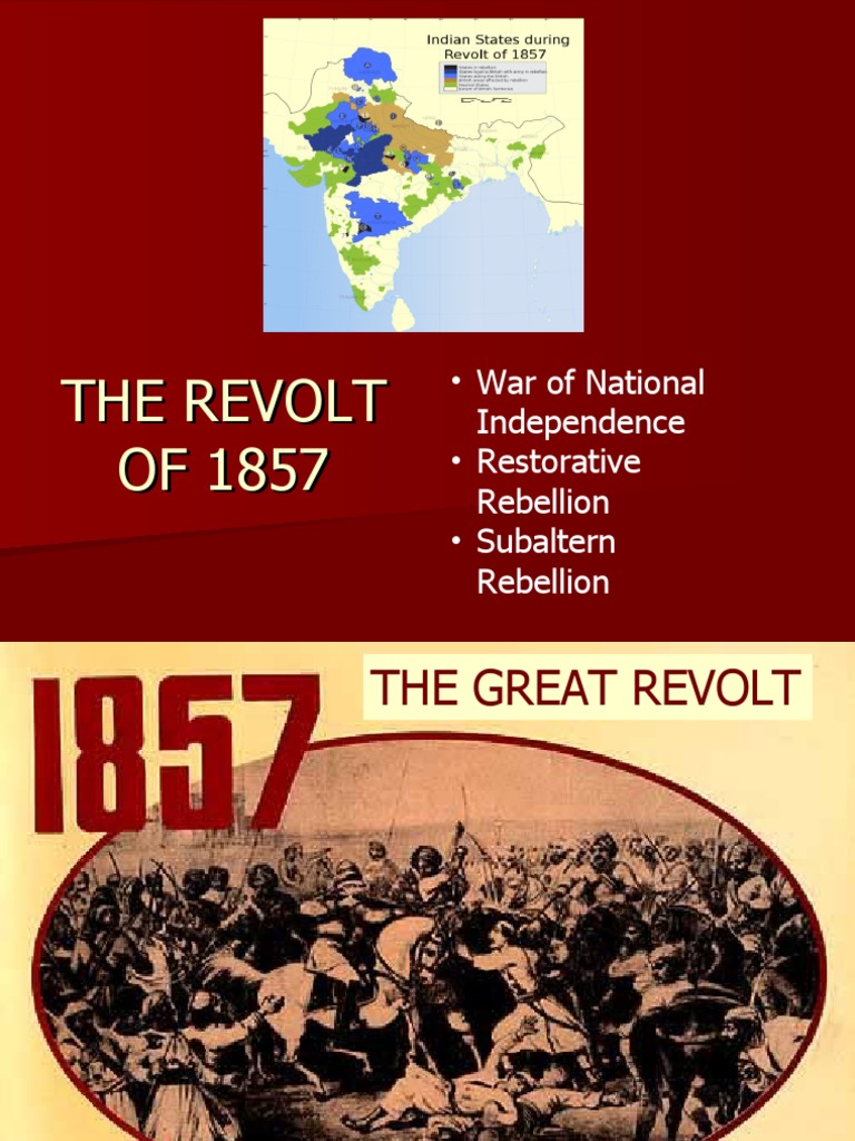 4 The Revolt of 1857 | PDF | Indian Rebellion Of 1857
