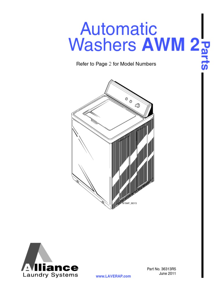 AWM2 | PDF | Washing Machine | Equipment