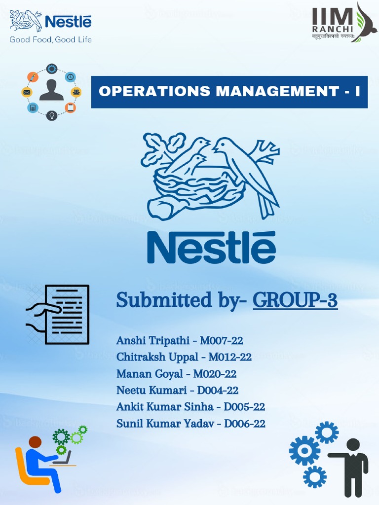 Group3 - OM I - Nestle | Download Free PDF | Nestlé | Procurement