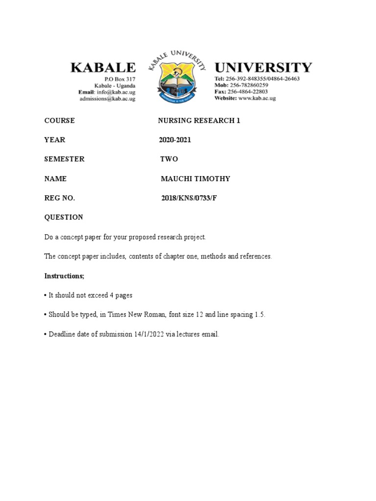 Concept Paper Final | PDF | Maternal Death | Pregnancy