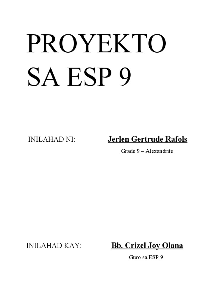 Esp TD | PDF