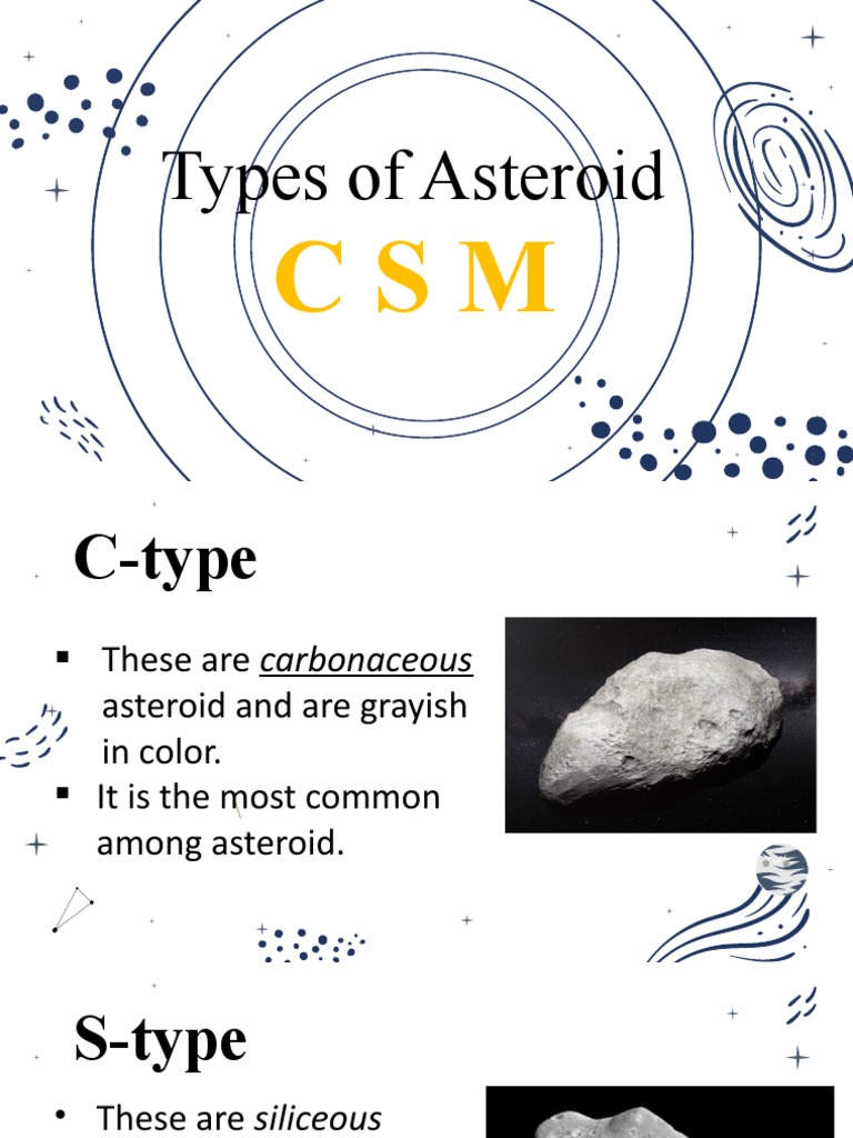 Types of Asteroid | PDF