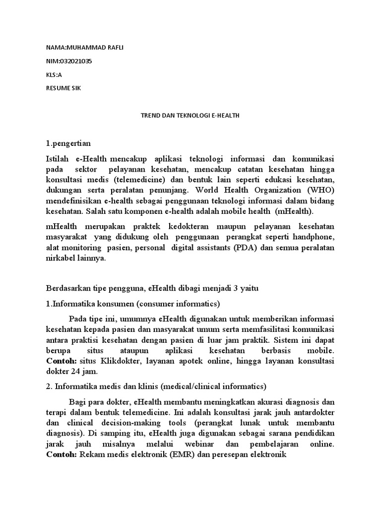 Resume Sik Kel 1 Baru | PDF | Pengembangan Diri