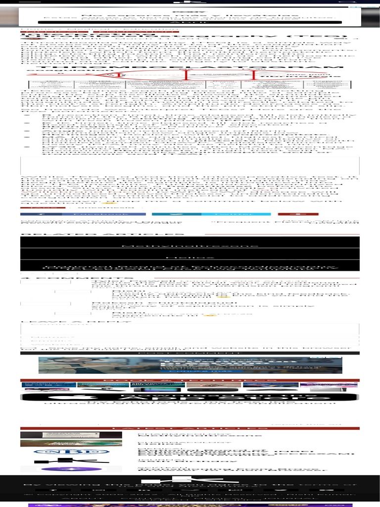Interpreting Thromboelastography (TEG) - RK - MD | PDF | Coagulation ...