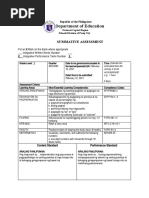 Esp 6 Quarter 1 Performance Task | PDF