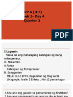 Epp-Ict 4 Matatag PPT q1 Week 1 | PDF