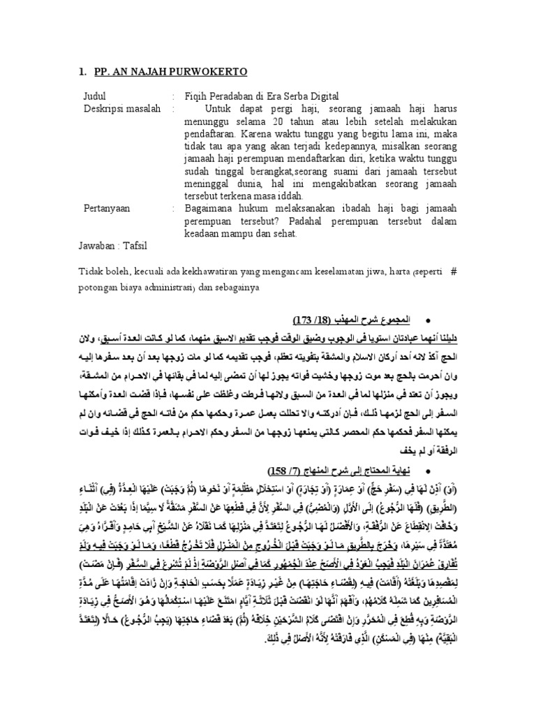 PPAI Jawaban Bahtsu 2022 | PDF