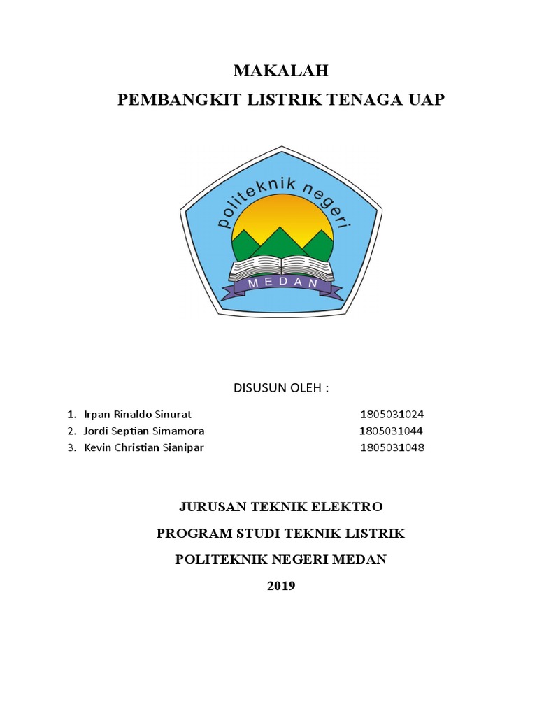 Makalah Pembangkit Listrik Tenaga Uap | PDF