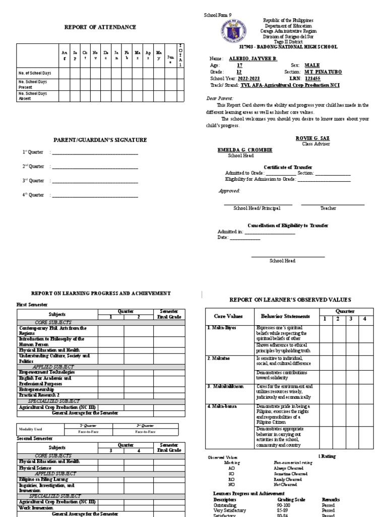 Sf-9-Shs Grade 12 Pinatubo | PDF