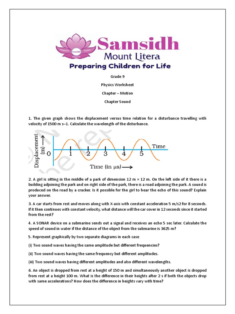 Grade 9 Physics | PDF