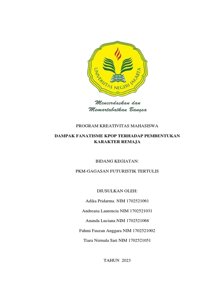 Dampak Fanatisme K-Pop pada Remaja | PDF | Politik