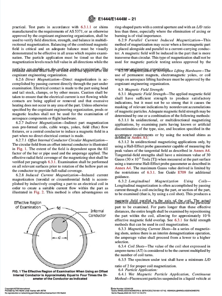 ASTM E1444-E1444M (2021) - Part5 | PDF | Building Engineering | Materials Science