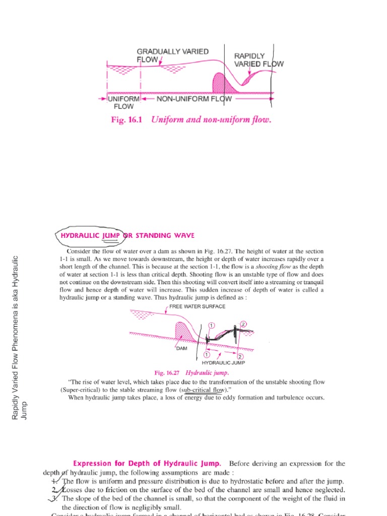 Rapidly Varied Flow Pdf