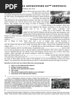 Industrial Revolution - DBQ | PDF | Train | Railroad Car