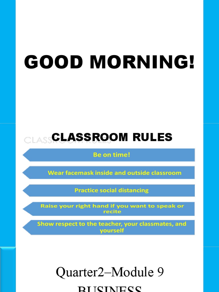 Q2 Module 9 BUSINESS IMPLEMENTATION | PDF | Business | Sales