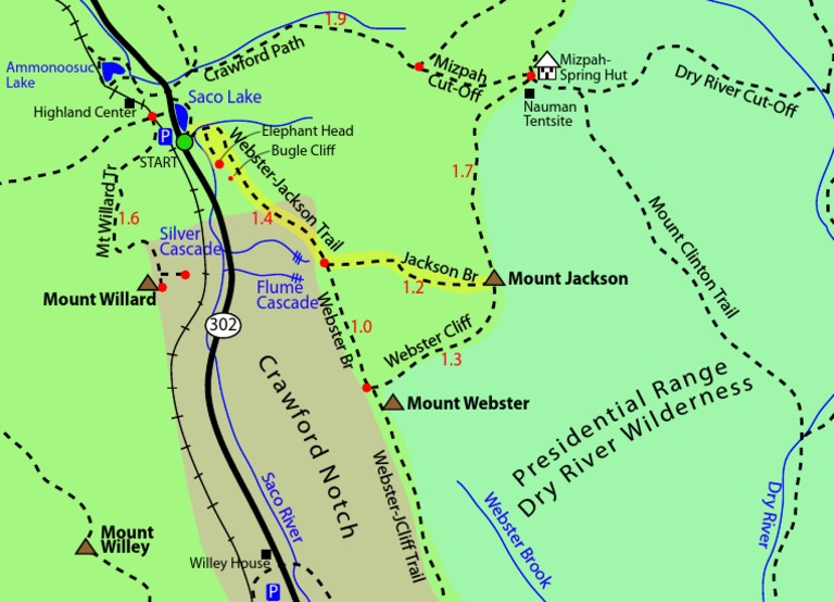 Mount Jackson Trail Map | PDF