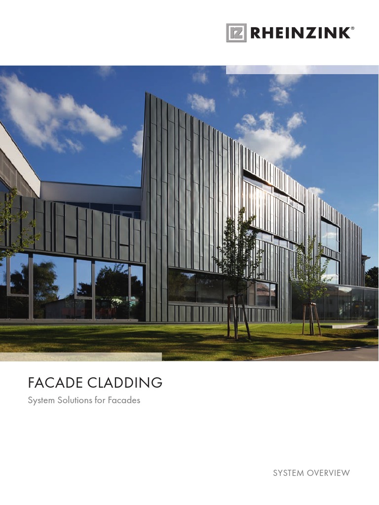Brochure - Facade Cladding - Rheinzink - 2020 | PDF | Roof | Tile