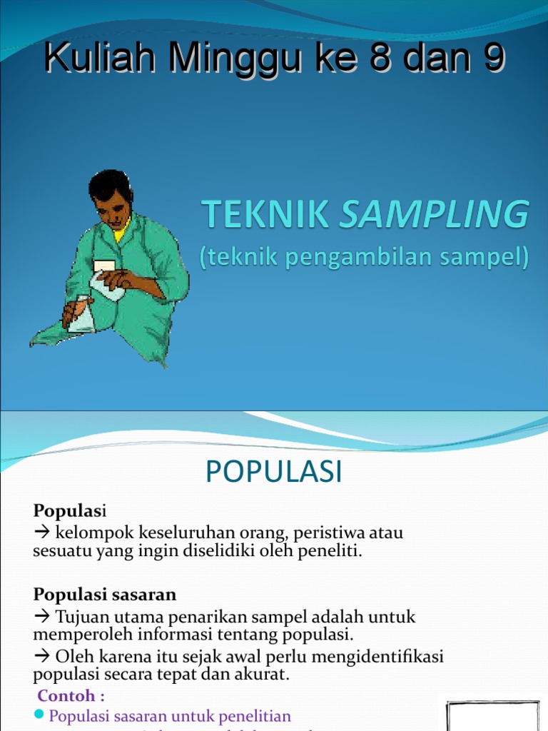 Teknik Sampling | PDF