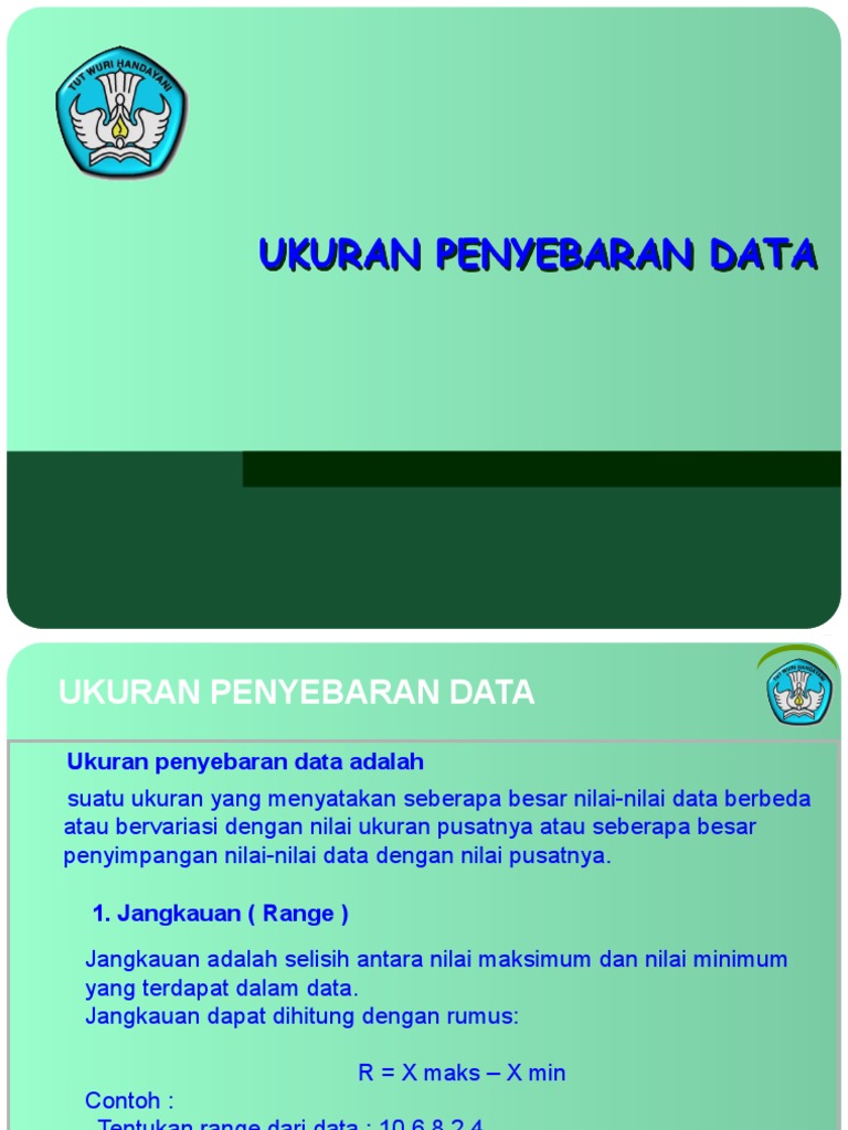 Ukuran Penyebaran Data-1 | PDF