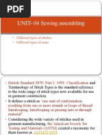 Appendix C - ISO Stitch Type Guide | PDF | Knitting | Sewing Machine