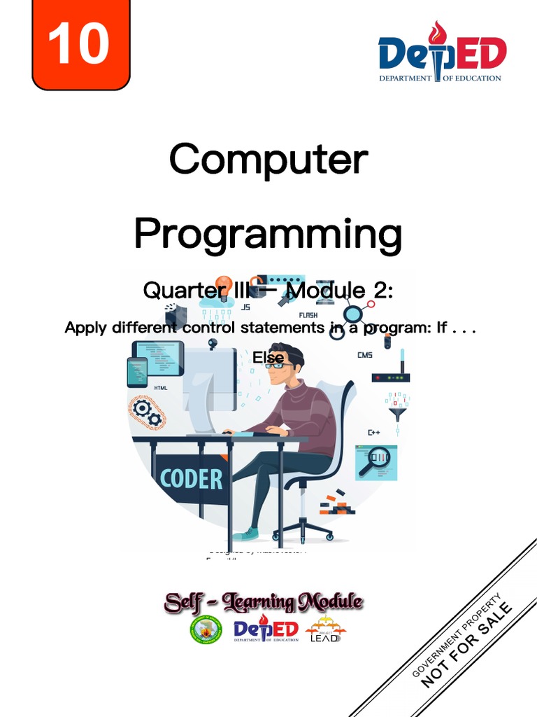 STE Computer Programming Q3 MODULE 2 | PDF | Computer Program | Programming STE Computer Programming Q3 MODULE 2 | PDF | Computer Program | Programming