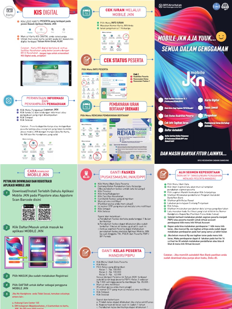 Leaflet Mobile JKN NEW Version | PDF