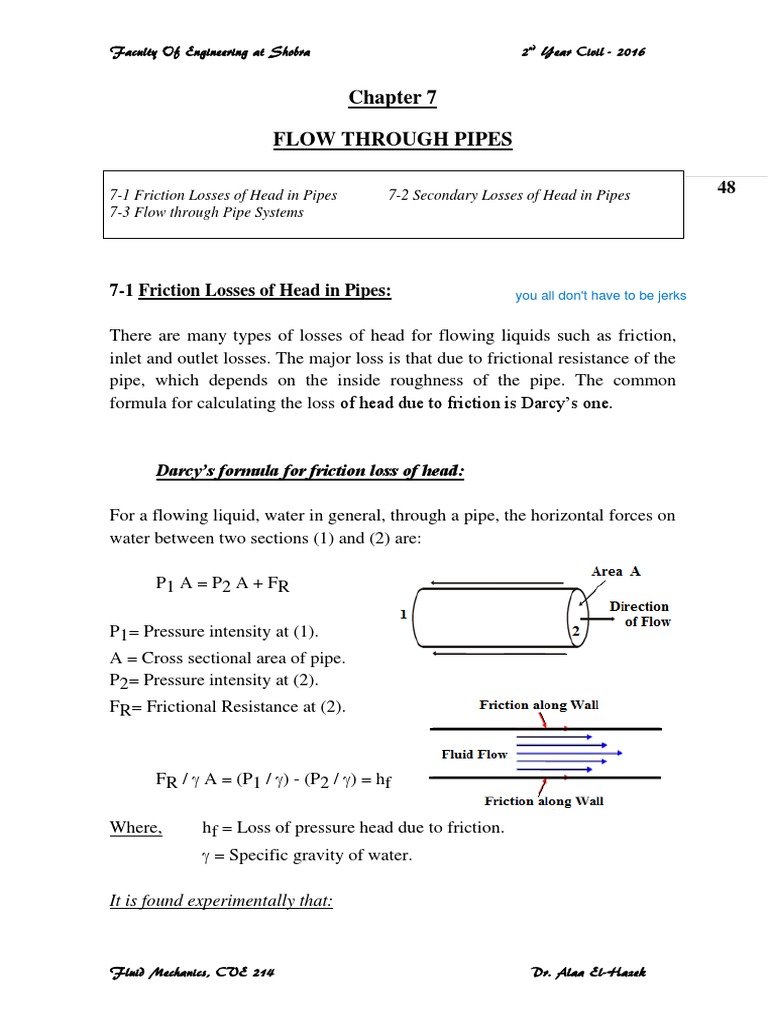 Fluids - Iv | PDF | Fluid Dynamics | Process Engineering
