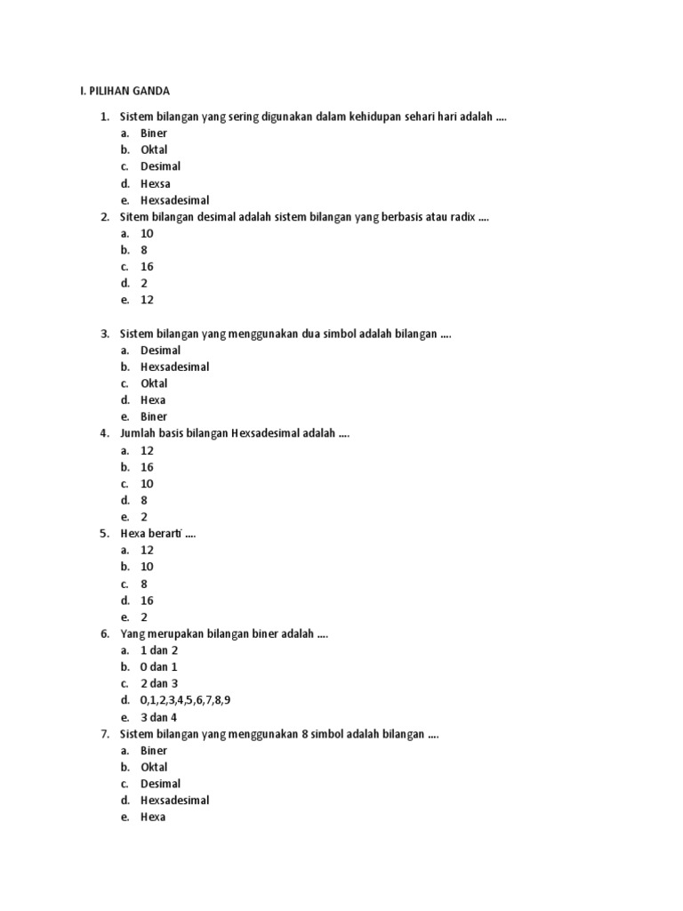 Soal Uas Siskom Kls. X | PDF