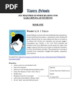 WONDER by R.J. Palacio Reading Group Questions | PDF