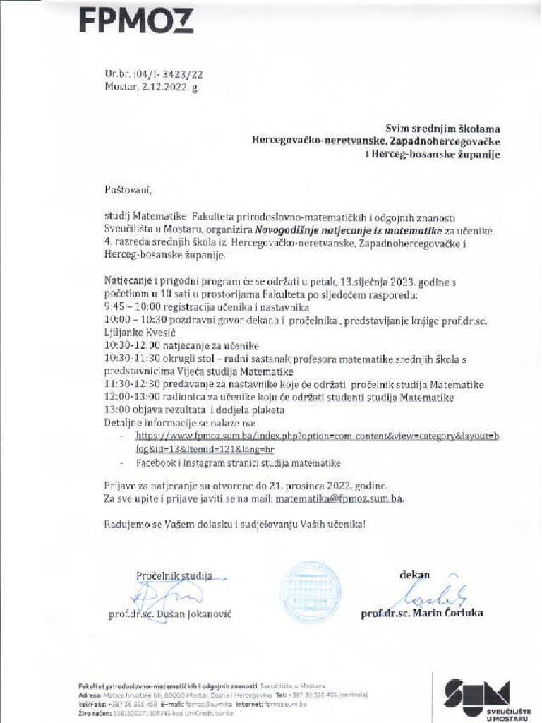 Dopis | PDF