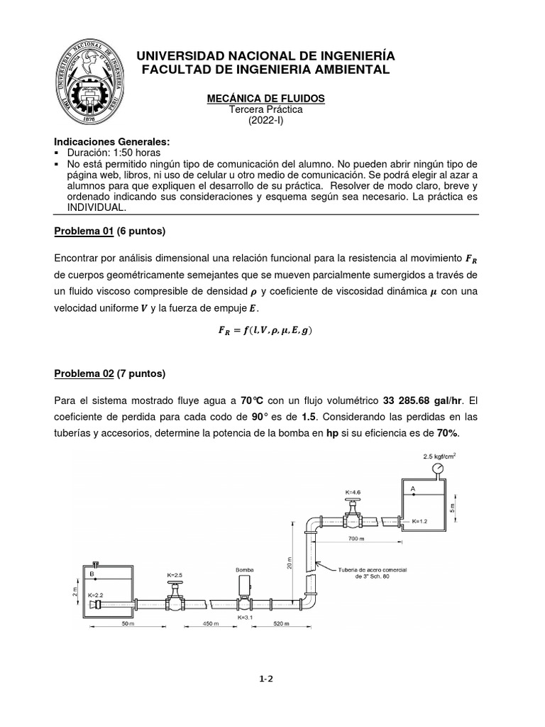 3ra Practica 2022-I | PDF