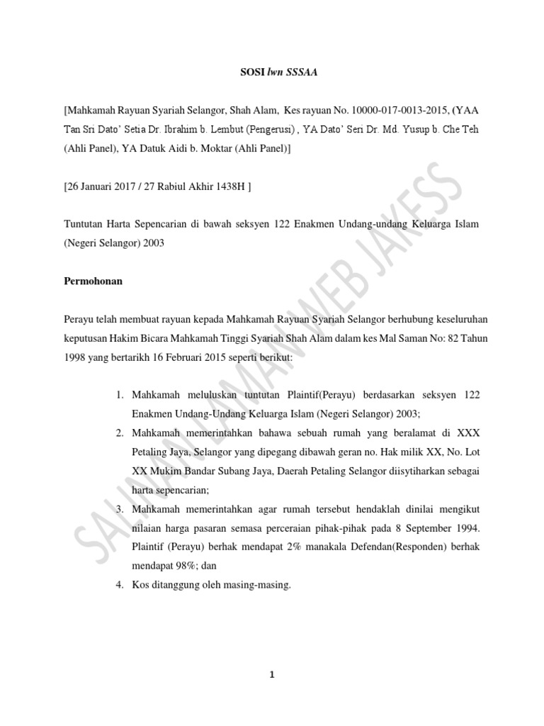 SOSI LWN SSSAA | PDF