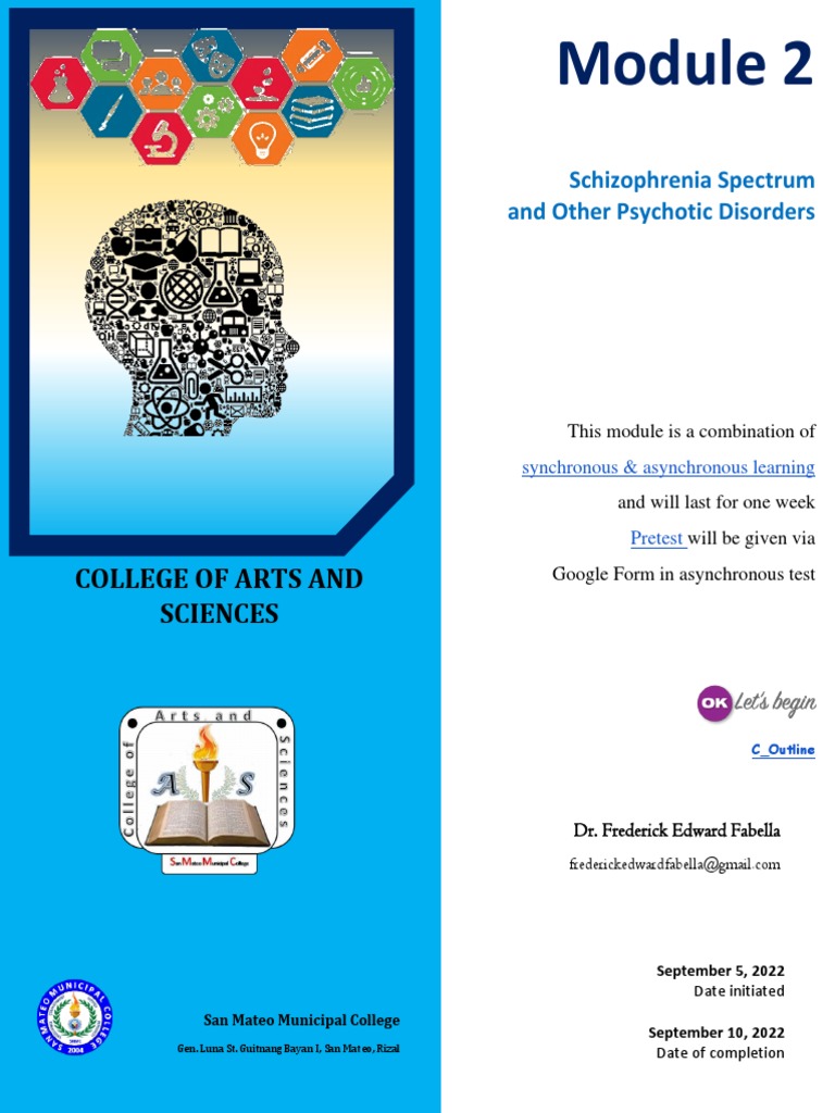 Abnormal Psychology Module 2 | PDF | Psychosis | Schizophrenia