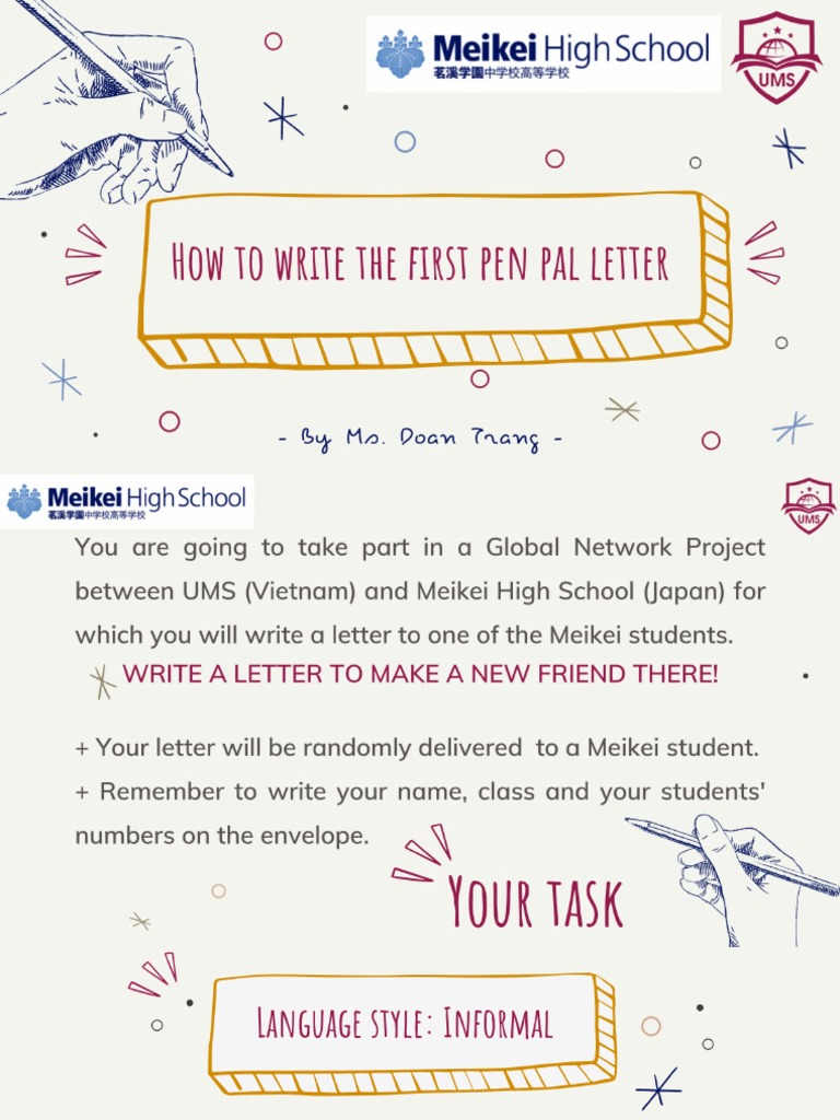 How To Write A Letter To A Pen Pal | PDF