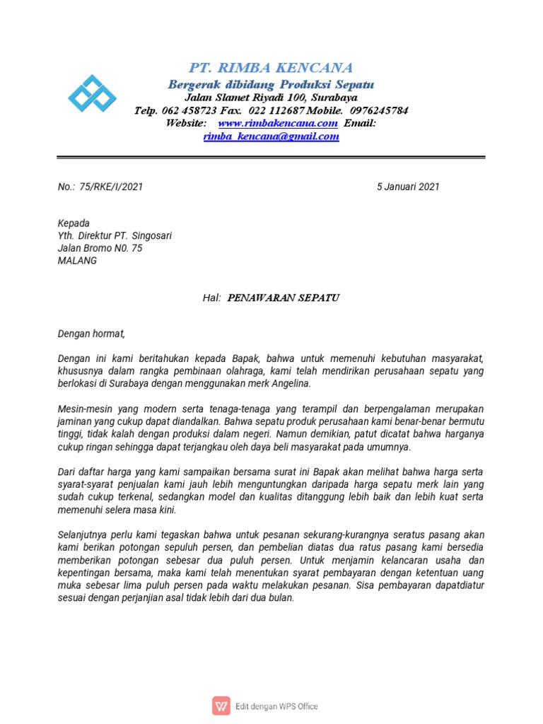 Tugas Surat Bersambung-Ruth Simarmata-AB-3B | PDF