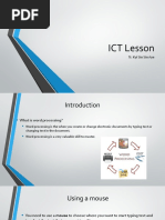 Chapter 12: Word Processing: Activity 1 | PDF | Printer (Computing) | Word Processor