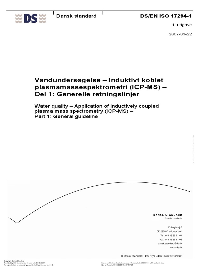 Iso 17294-1 | PDF