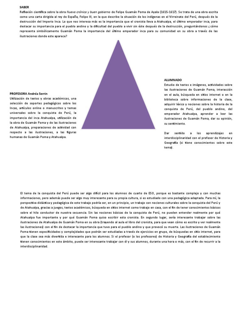 El triángulo | PDF | Imperio Inca | Perú