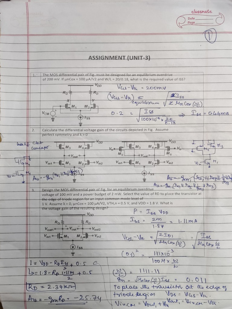 Unit 3 ACD Numerical Solutions | PDF | Information And Communications Technology | Electromagnetism